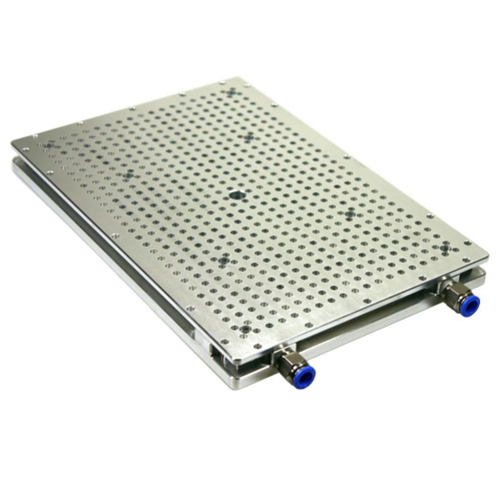 Vacuum table 3020 GAL series for CNC metal working - CNC Solutions